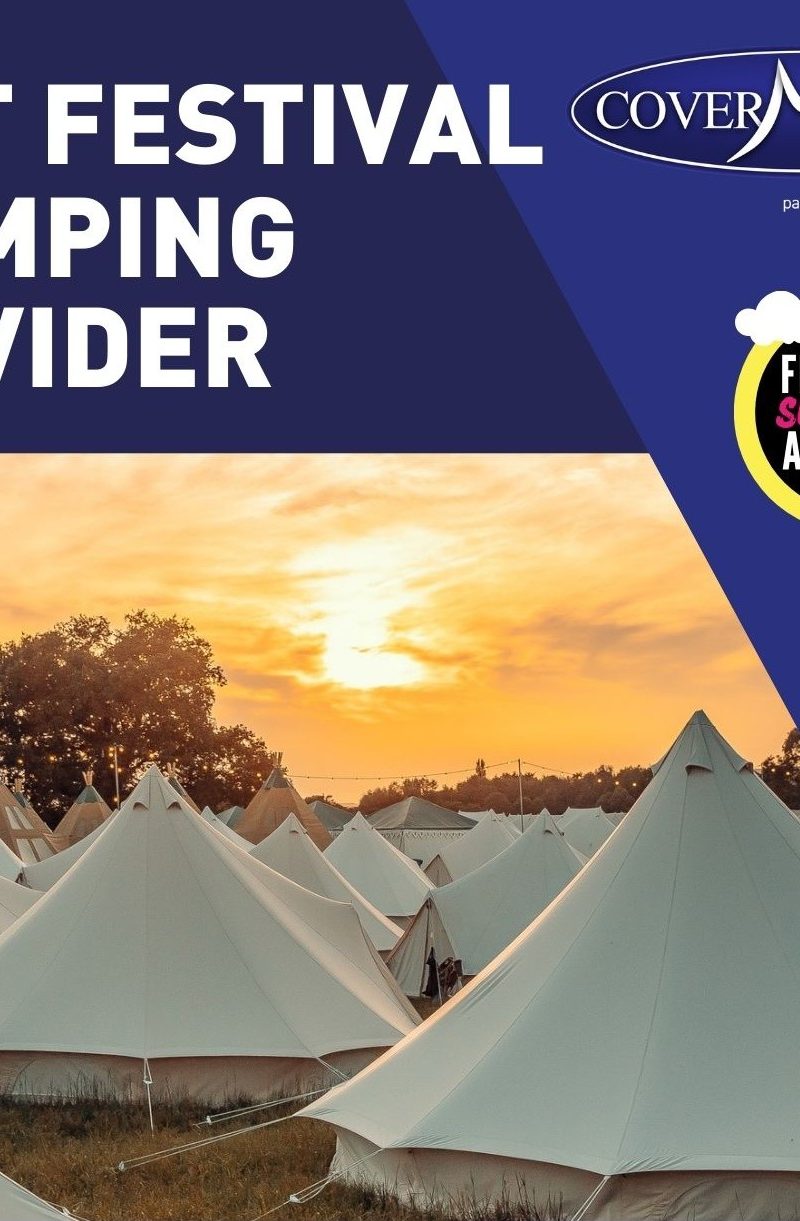 Proud sponsors of the Festival Supplier Awards 2026 - CoverMarque